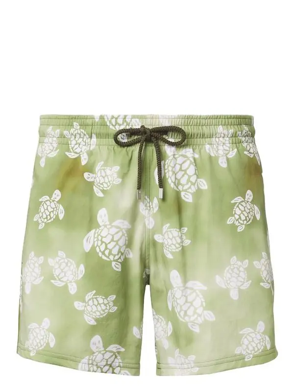 Vilebrequin Printed Swim Trunks - Green