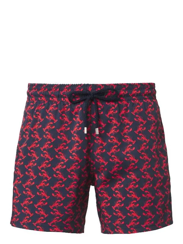 Vilebrequin Printed Swim Trunks - Blue