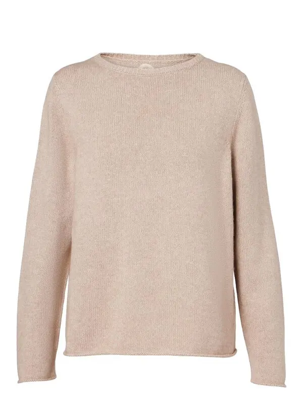 Jardin Des Orangers Cotton And Cashmere Sweater - Beige
