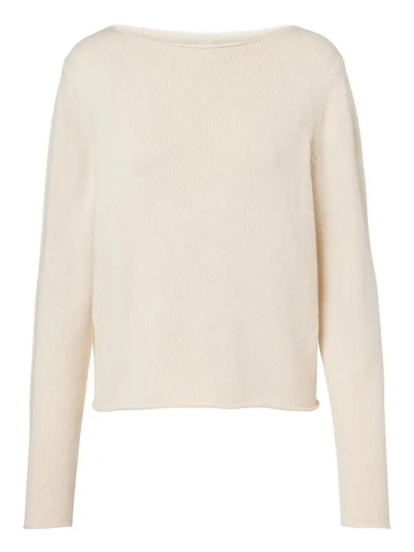 Jardin Des Orangers Wool And Cashmere Sweater - White