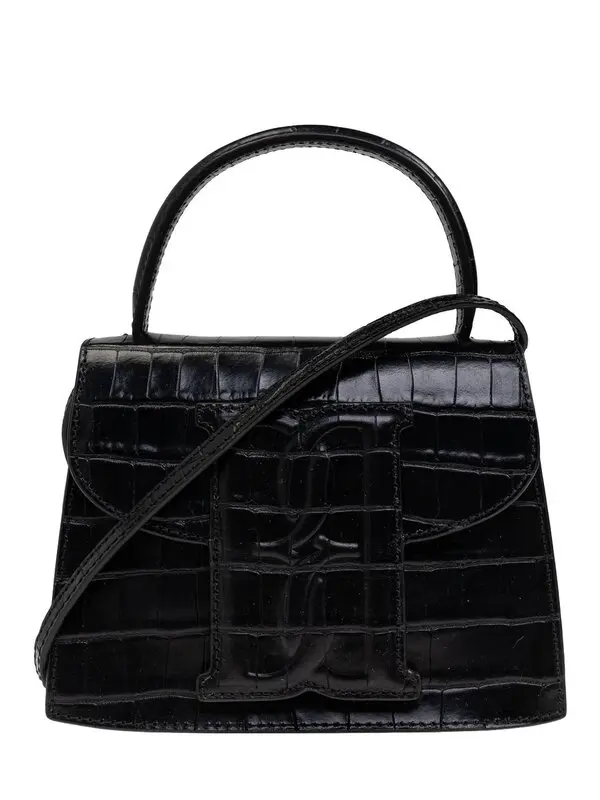 BY MALENE BIRGER Handheld And Shoulder Bag With Embossed Logo - Black