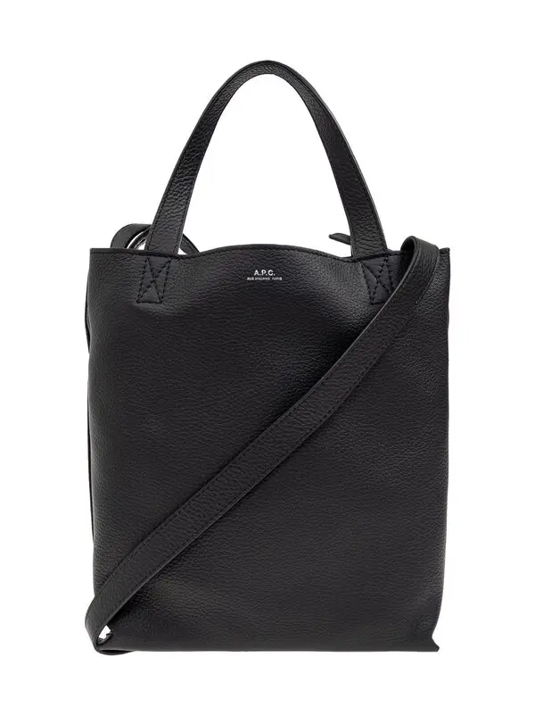 A.p.c. Malko Shopper Bag - Black