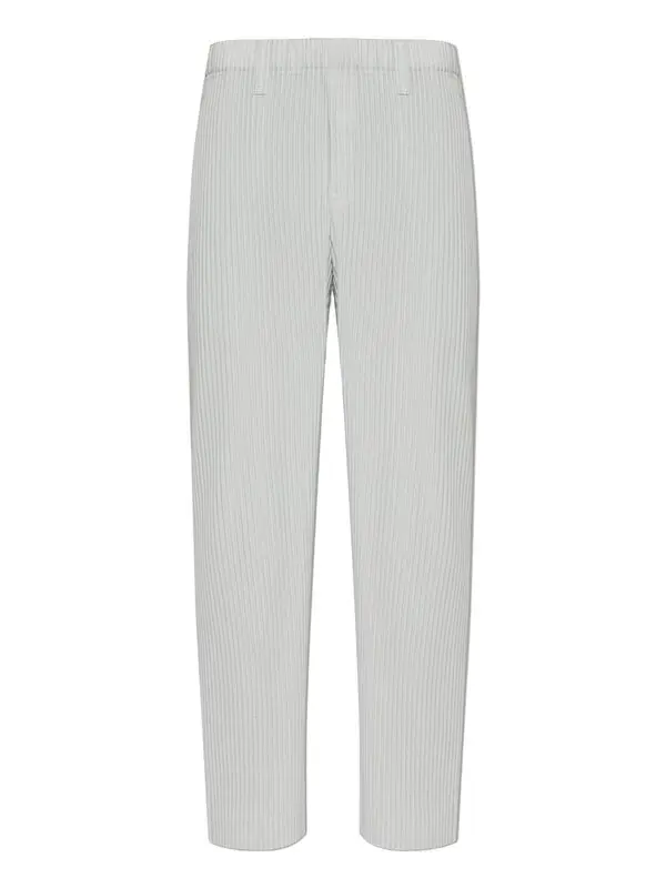 Issey Miyake Pleated Trousers - Grey