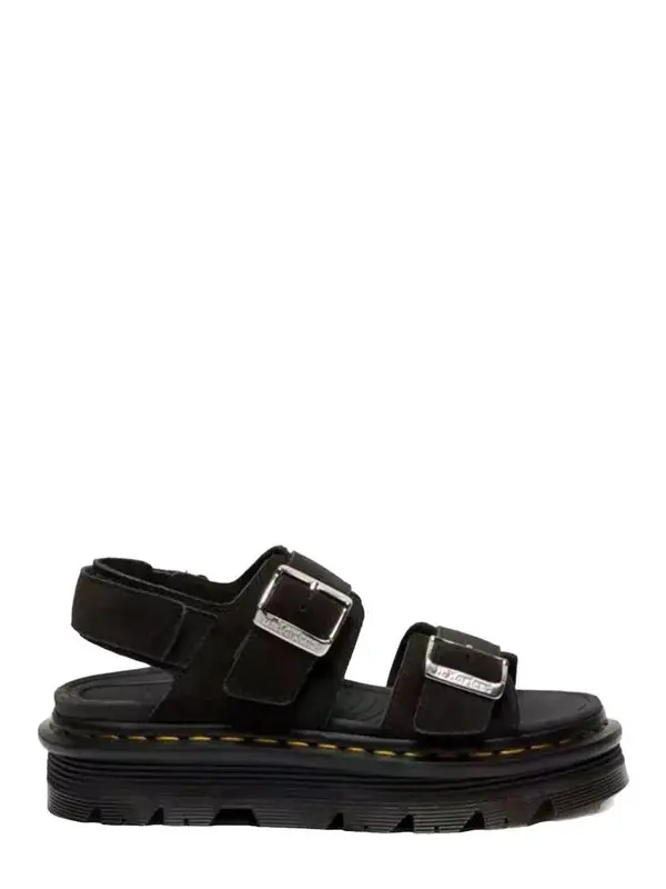 Dr. Martens Zebzag Buckle-strap Sandals - Black