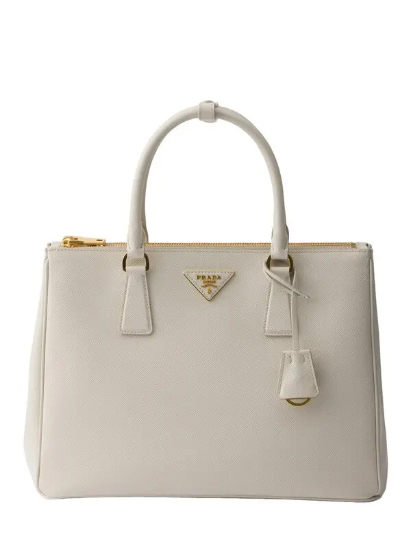 Prada Galleria Large Saffiano Leather Bag - Neutral