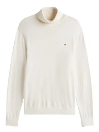 Tommy Hilfiger Roll Neck Sweater - Ivory