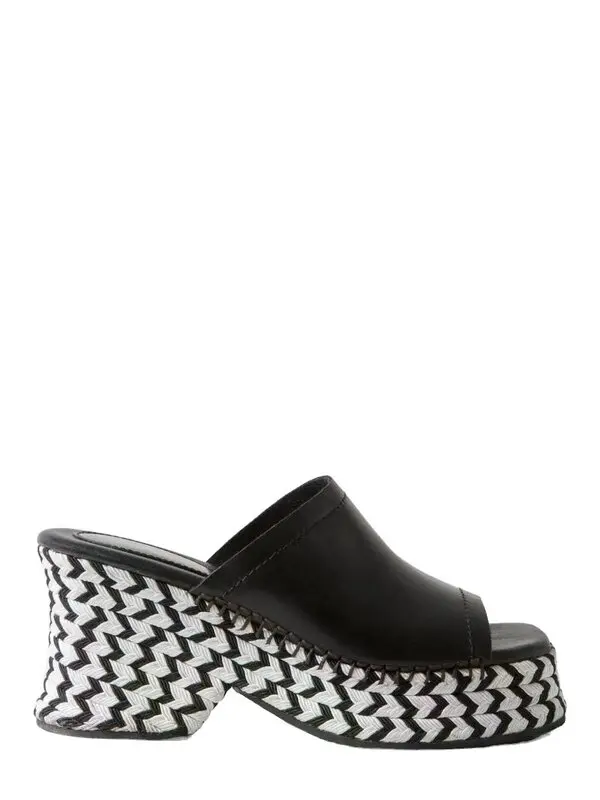 Claudie Pierlot Platform Sandals - Black