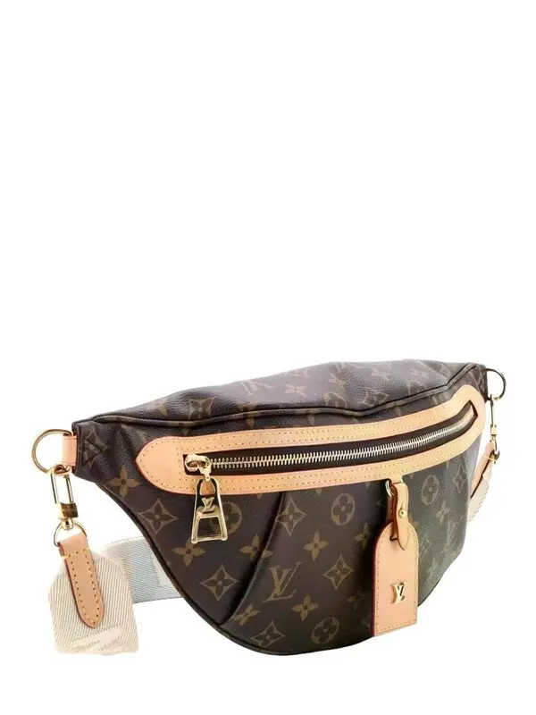 LOUIS VUITTON Monogram Canvas Belt Bag - Brown