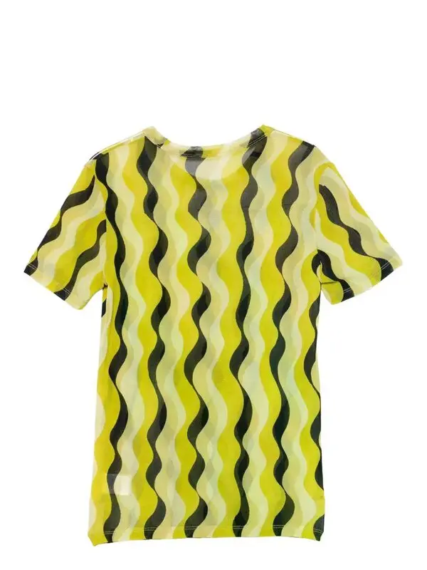 JNBY Printed Mesh Top - Yellow
