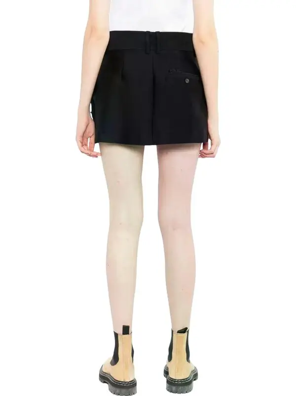 JNBY Floral Appliqué Culottes - Black