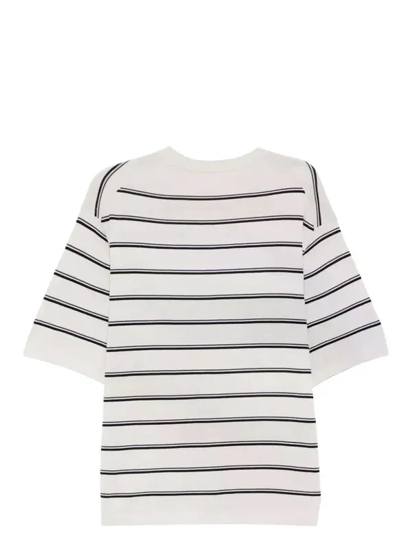 CROQUIS Striped T-shirt - Neutrals