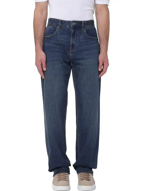 Armani Exchange Straight Leg Jeans - Navy