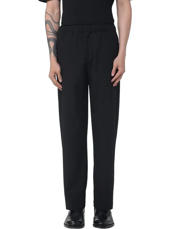 LARDINI Tailored Trousers - Black