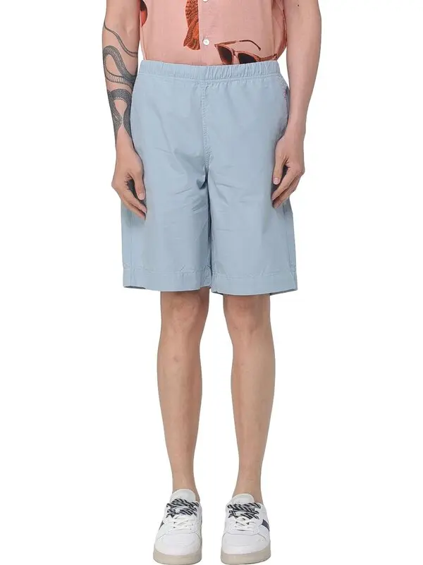 Paul Smith Tailored Shorts - Gnawed Blue