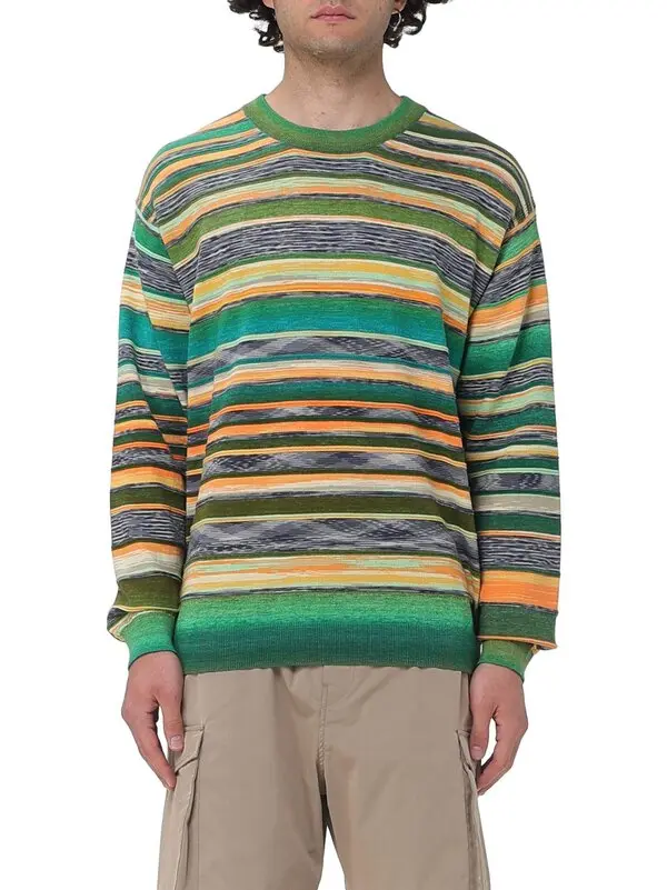 Paul Smith Striped Crew Neck Pullover - Green