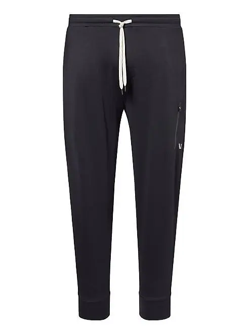 Vuori Sunday Performance Stretch-woven Jogging Bottoms - Black