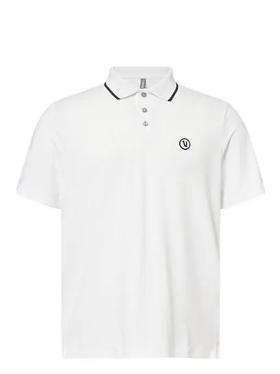 Vuori Gamepoint 2.0 Stretch-woven Polo T-shirt - White