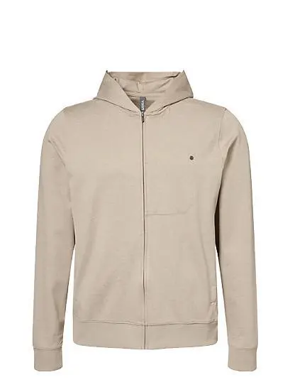 Vuori Full-zip Stretch-woven Hoody - Truffle Heather