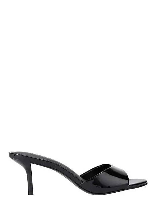 Steve Madden Kendrix Leather Heeled Mules With Stiletto Heel - Black