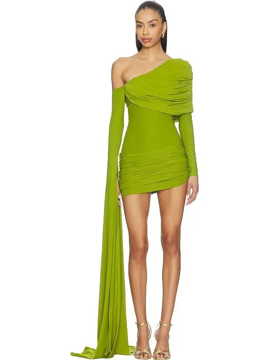 DEME BY GABRIELLA The Bridget Dress - Lime Green