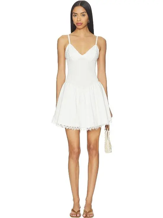 Peixoto Andie Mini Dress - White