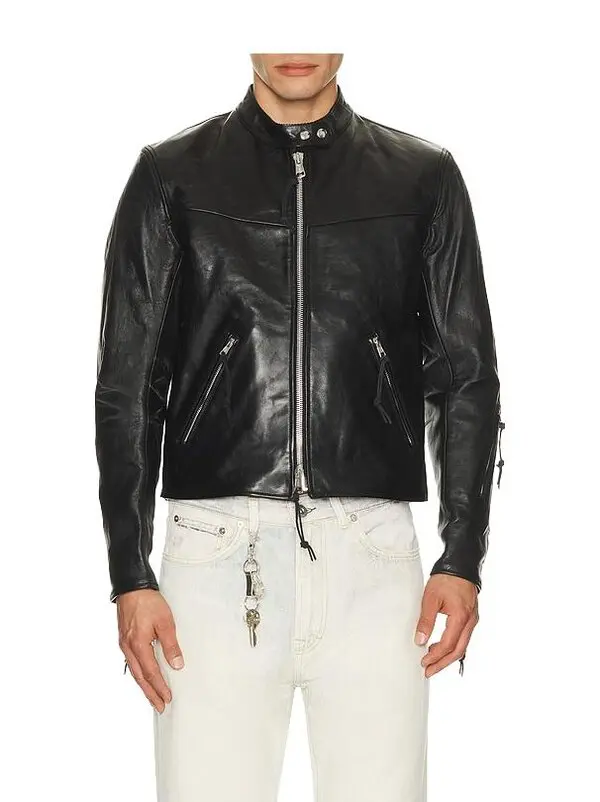 Our Legacy Yurei Leather Jacket - Whisker Black