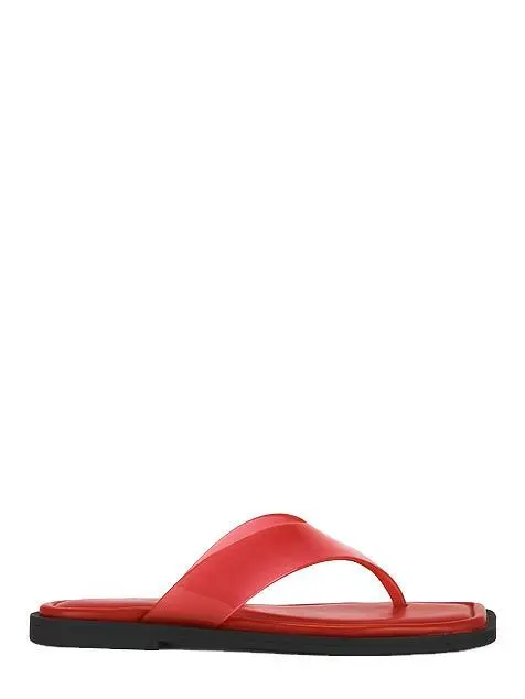 Rag & Bone Gracie Jelly Thong Sandals - Lava