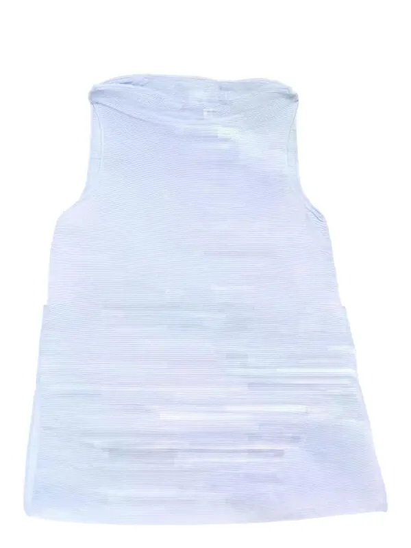 MELITTA BAUMEISTER Sleeveless Ripple Top - Blue