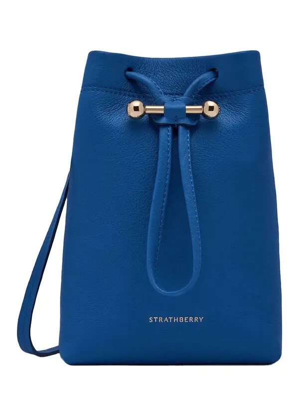 Strathberry Osette Midi Pouch - Blue