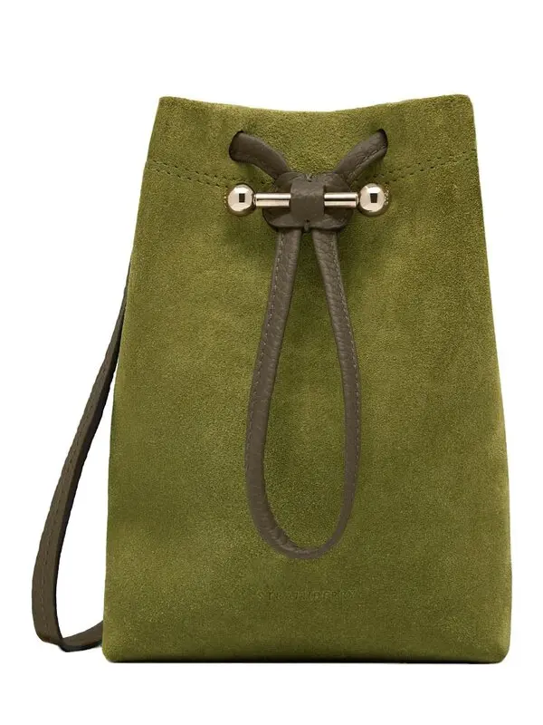 Strathberry Osette Midi Pouch - Green