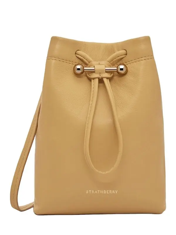 Strathberry Osette Midi Pouch - Yellow