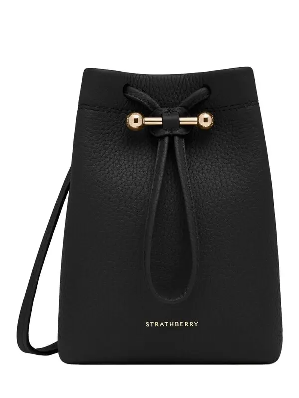 Strathberry Osette Large Pouch Bag - Black