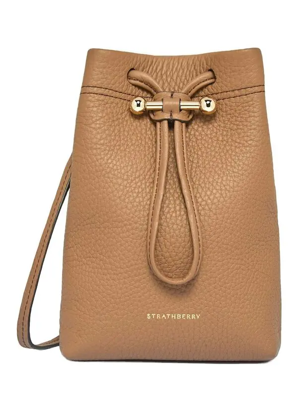Strathberry Osette Pouch Bag - Neutral