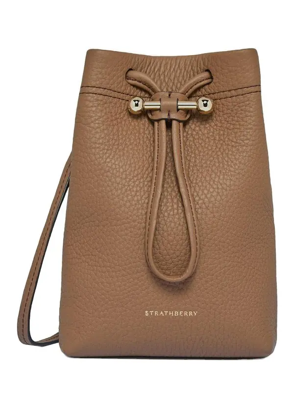 Strathberry Osette Pouch Bag - Neutral