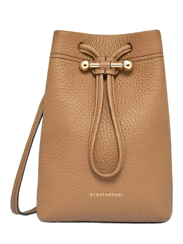 Strathberry Osette Large Pouch Bag - Neutral