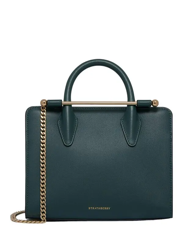 Strathberry Mini Tote Bag - Green