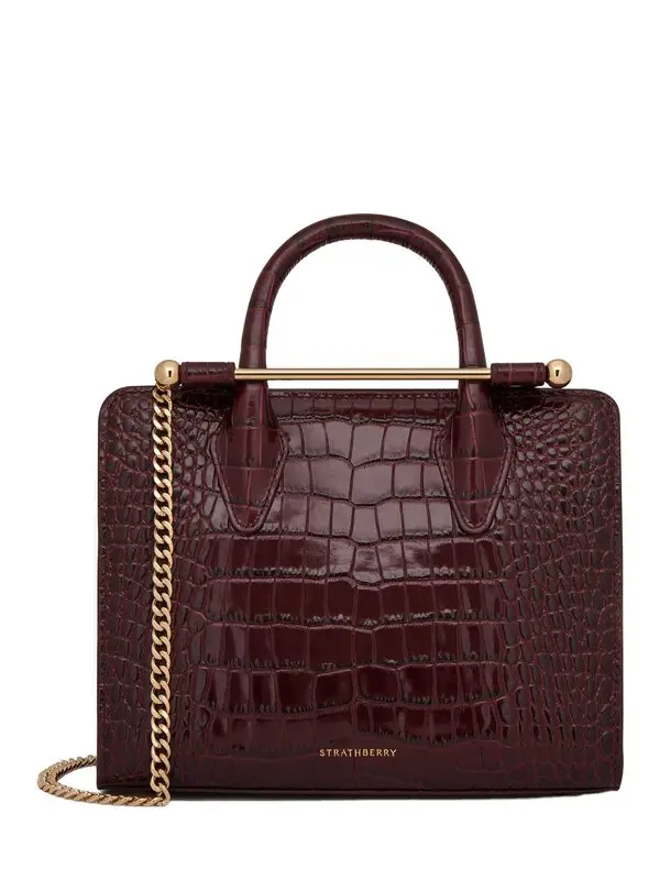 Strathberry Tote Bag - Red