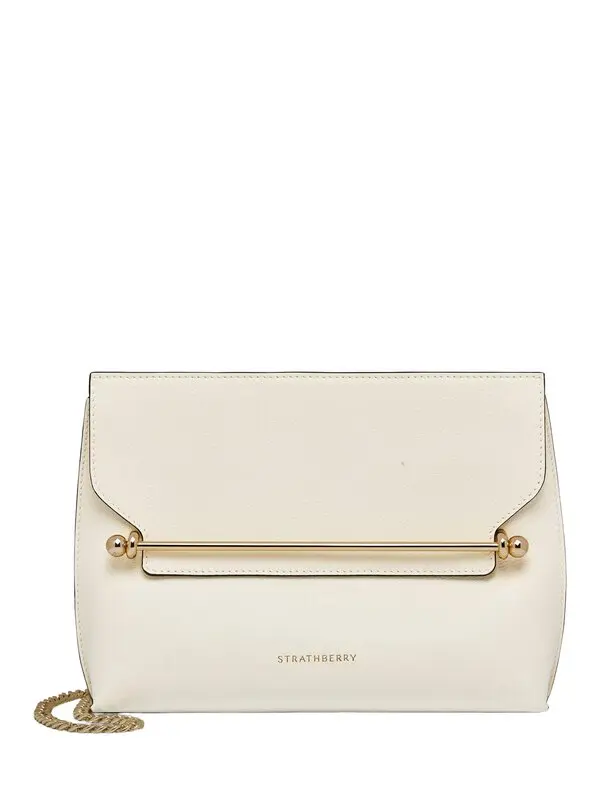 Strathberry East/west Stylist Handbag - White