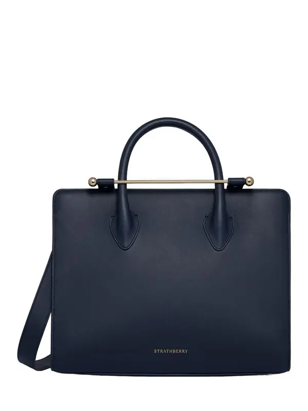 Strathberry Midi Tote Bag - Blue