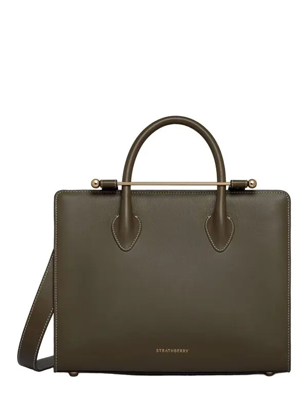 Strathberry Midi Tote Bag - Green
