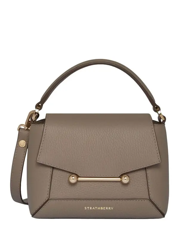 Strathberry Mosaic Nano Handbag - Grey