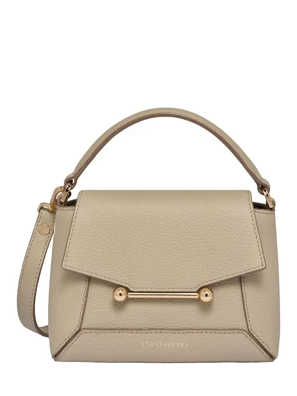 Strathberry Mosaic Nano Handbag - Neutral