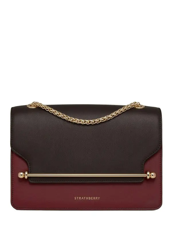 Strathberry East/west Shoulder Bag - Brown