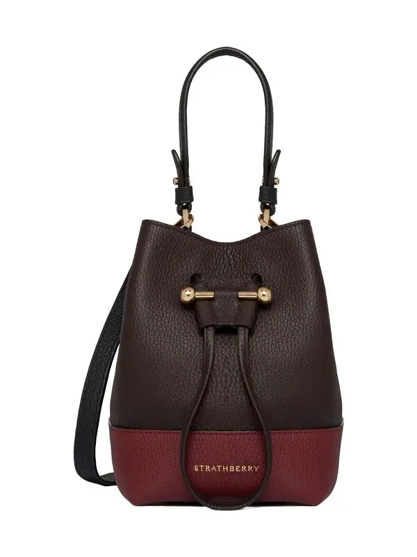 Strathberry Osette Bucket Bag - Brown