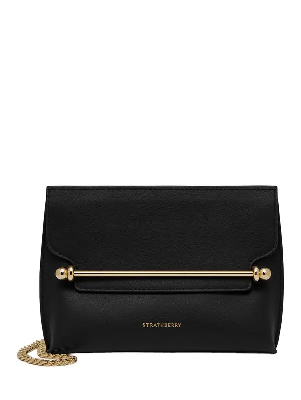 Strathberry Mini Stylist Crossbody Bag - Black