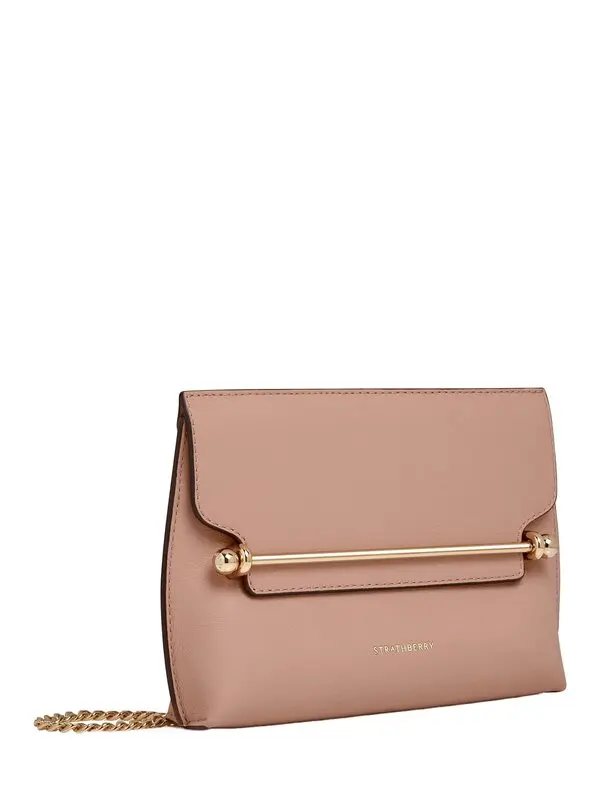 Strathberry Mini Stylist Crossbody Bag - Pink