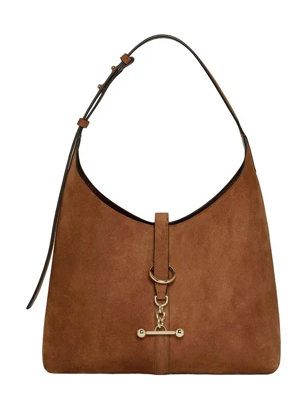 Strathberry Kite Mini Hobo Bag - Brown