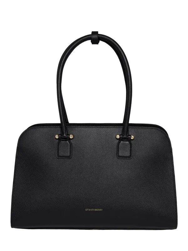 Strathberry Georgia Tote Bag - Black