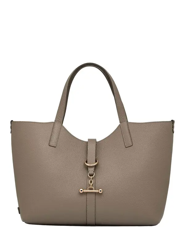 Strathberry Kite Tote Midi - Grey