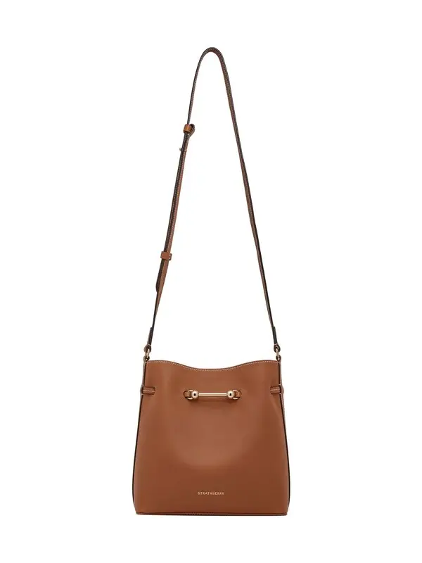 Strathberry Corda Bucket Bag - Brown
